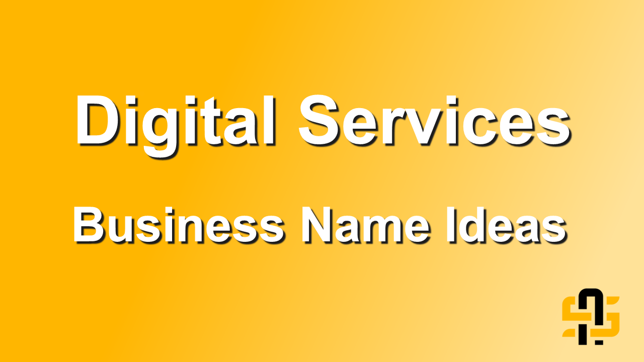 Digital Services: Business Name Ideas - NameSouls
